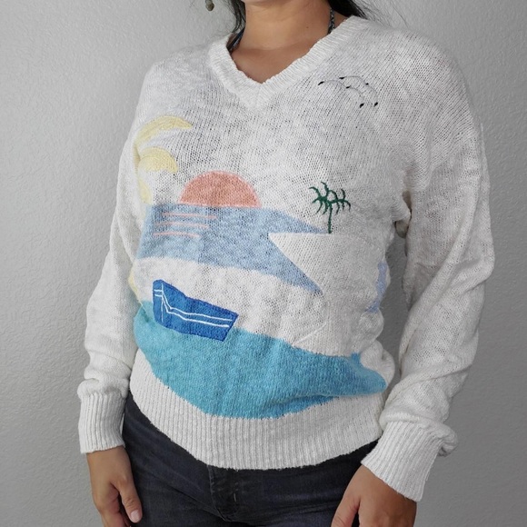 lily of California | Sweaters | Vintage Sweater | Poshmark